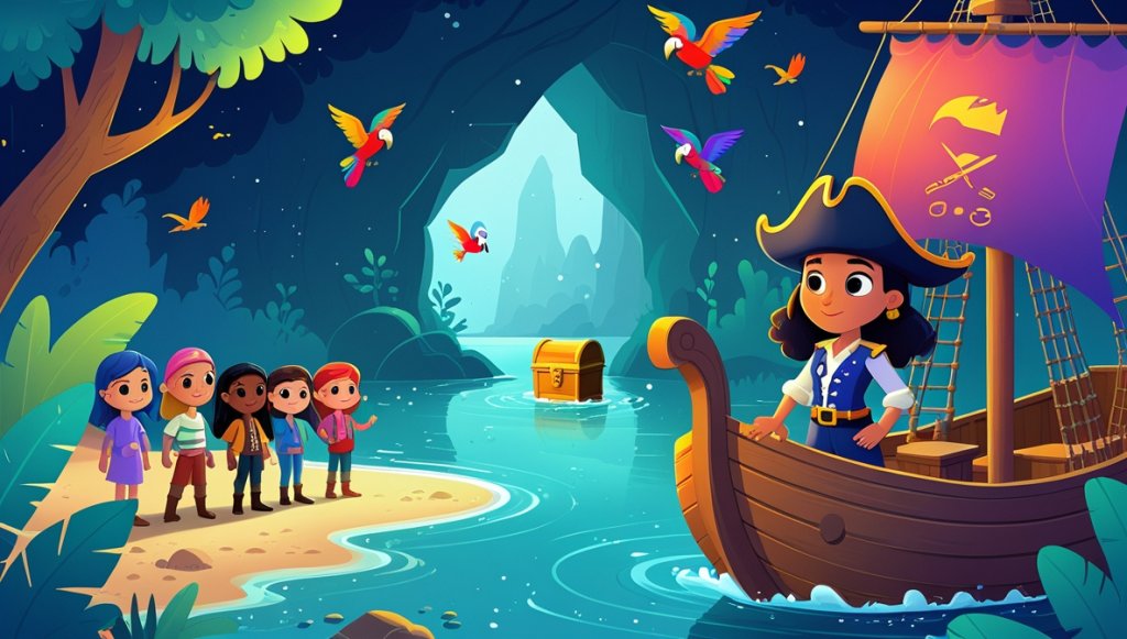 Captain Isla's Daring Quest | Free Bedtime Stories
